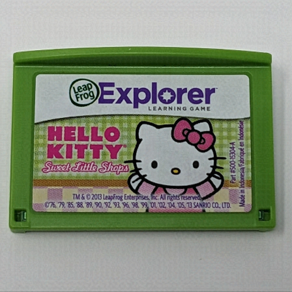 Leapfrog | Toys | Leap Frog Pad Explorer Game Hello Kitty Leapfrog ...